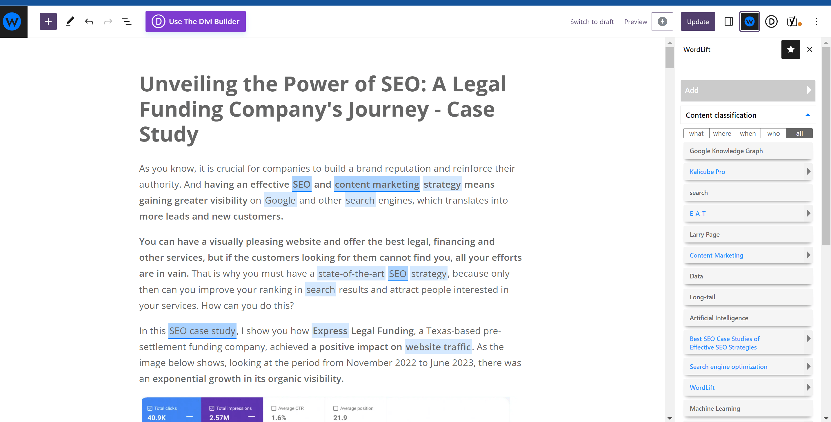 Home - AI-Powered SEO • WordLift